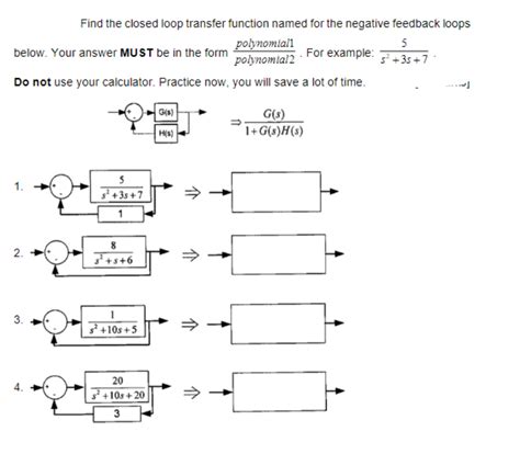 Solved Find The Closed Loop Transfer Function Named For The Chegg