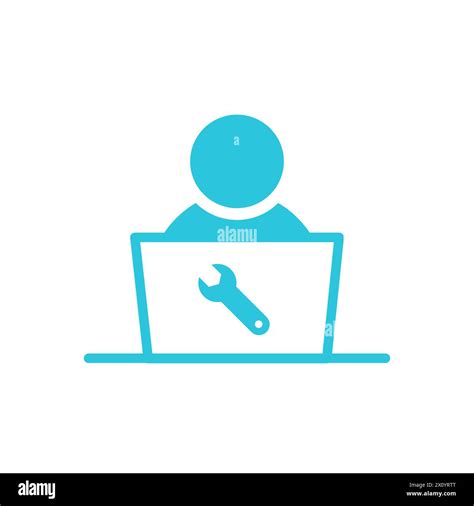 Technical Support Icon Operator Assistance Office Avatar Person