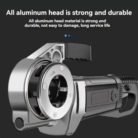 220v 2300w Portable Handheld Electric Threading Machine Electric Pipe