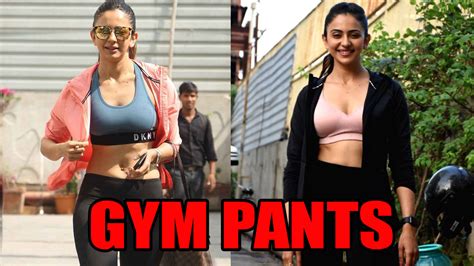 Rakul Preet Singh Looks A Hottie In Gym Pants Iwmbuzz