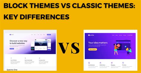 Block Themes Vs Classic Themes 12 Key Differences 2023 My Webs Hosting