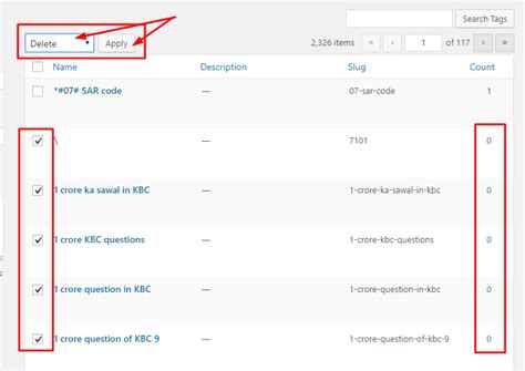 How To Bulk Delete Unused Tags From A WordPress Website Ok Ravi