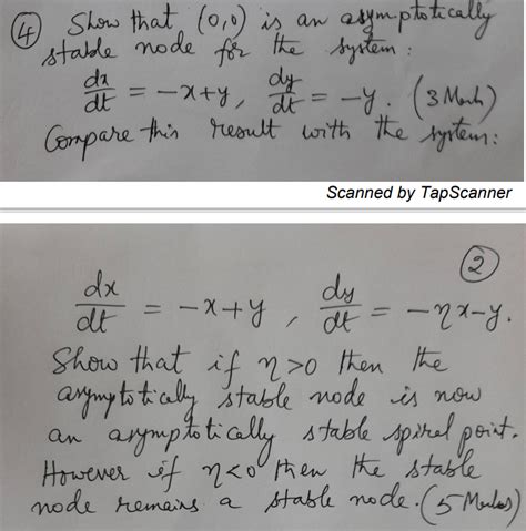 Solved Show That 00 Is An Asymptotically Stable Node For Solved Show That 00 Is An Asymptotically Stable Node For