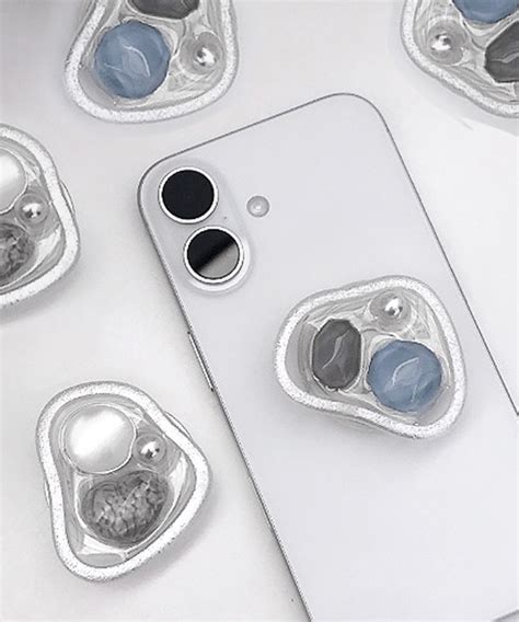 투명 아크릴 진주 실버링 핑거톡 거치톡 펄진주 스마트톡 모음 에이블리