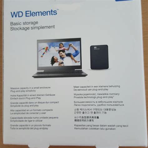 WD Elements External Hard Disk 1TB Computers Tech Parts