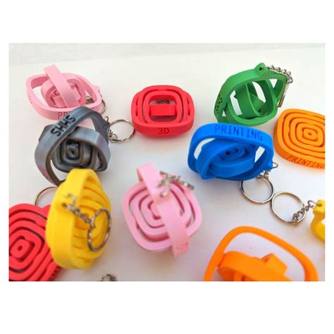 Gyro Fidget Spinner 3d Printed Air Spinner Keychain Calming Sensory