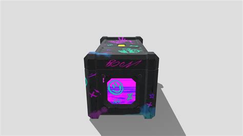 Jinx Box Baked 3d Model By Aura 96 [02b88a8] Sketchfab