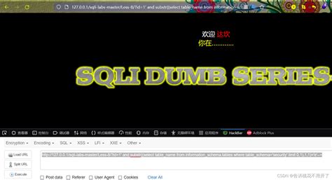 Sql注入——基于布尔的盲注（八）1、 第八关 基于布尔的sql盲注————构造逻辑判断 实验目的盲注得出数据库名 S Csdn博客