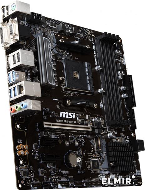 Материнская плата MSI B450M Pro-VDH V2 s-AM4 B450 купить | Elmir - цена ...