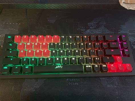 My New Xtrfy 10 Keyless Cherry Mx Gray Tactile Custom Build I Love It