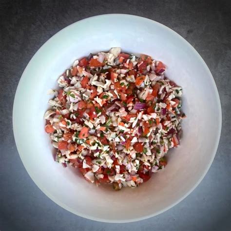 Imitation Crab Ceviche Recipe • The Wicked Noodle