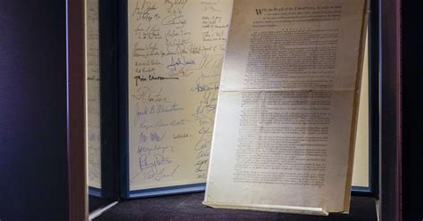 Rare First Printing Of Us Constitution Sells For Record 43m