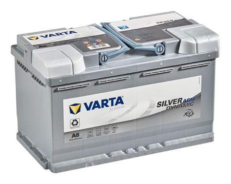 VARTA Silver Dynamic AGM 580 901 080 F21 купить аккумуляторную батарею