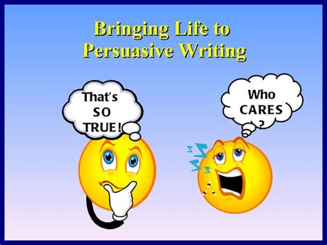 Persuasive Essay 8th Grade Ppt