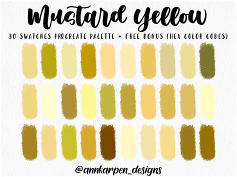 Mustard Yellow Color Code Ubicaciondepersonascdmxgobmx