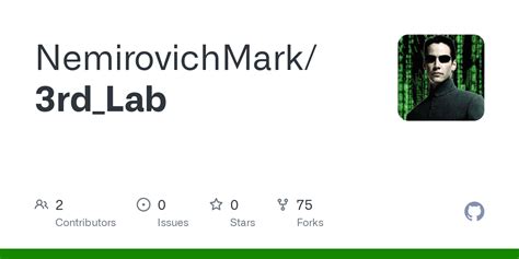Github Nemirovichmark Rd Lab