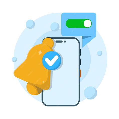 Se Muestra Una Ilustración Del Vector Conceptual Notificación O