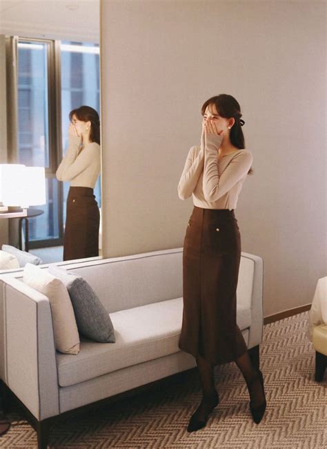 Pin Oleh Natsuko Ishikawa Di Fashion Gaya Model Pakaian Pakaian