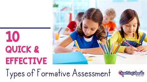 Quick And Effective Formative Assessments — Teachingideas4u