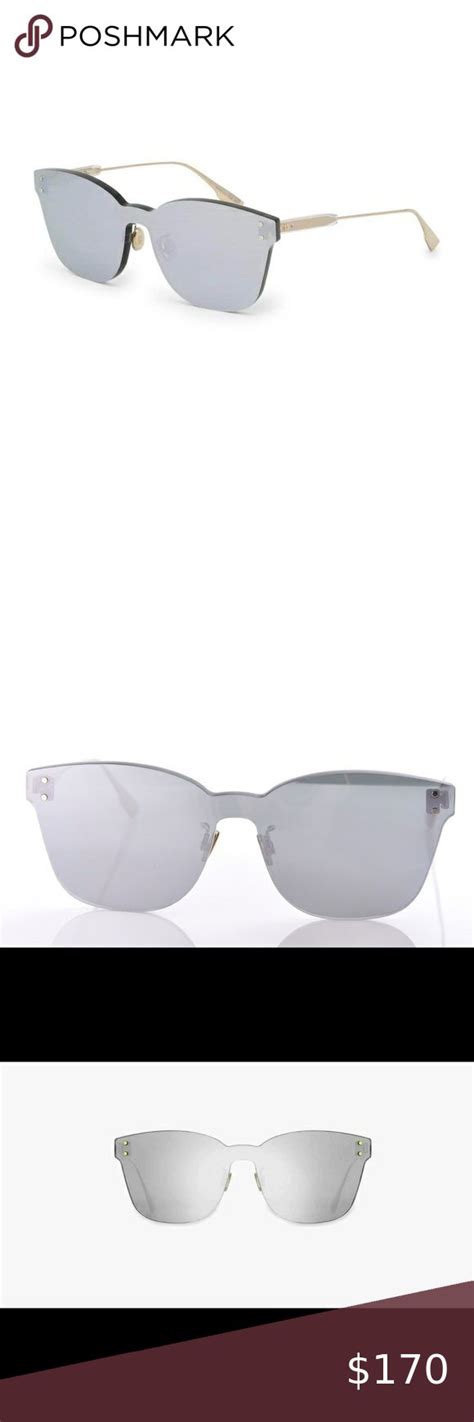 Dior Color Quake 2 Sunglasses Silver Silver Shop Dior Sunglasses