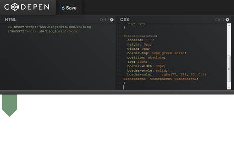 be kreatief [css] ribbons triangles and what you can do with em