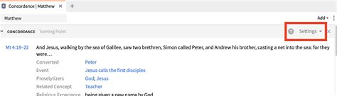 Bug In Concordance Guide Settings List Will Not Scroll Logos Community