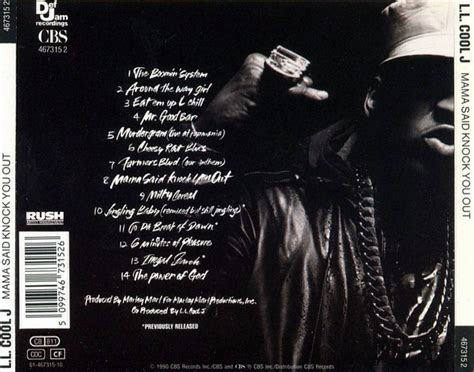 Car Tula Trasera De Ll Cool J Mama Said Knock You Out Portada