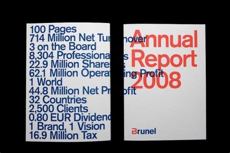 Annual Report On Black Background