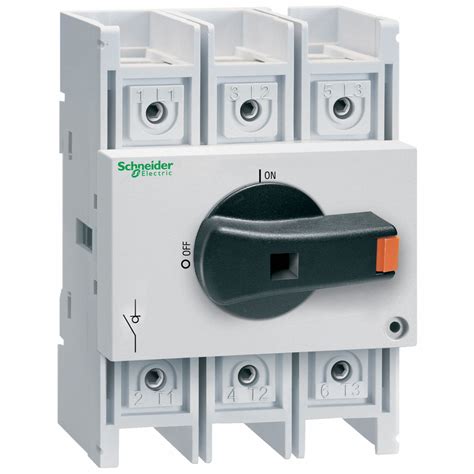 Schneider 125 A Current Rating 480v Ac Disconnect Switch 55wt65 Vls3p125r2 Grainger