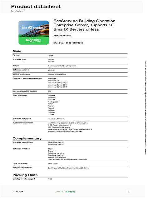 Schneider Electric Eco Struxure Building Operation Pdf Microsoft