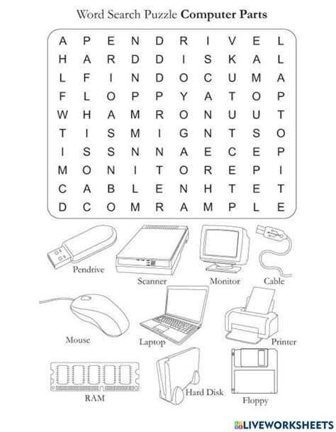 Computer Basics Worksheet Answer Key Beautiful Puter Worksheet For Grade 1 Artofit