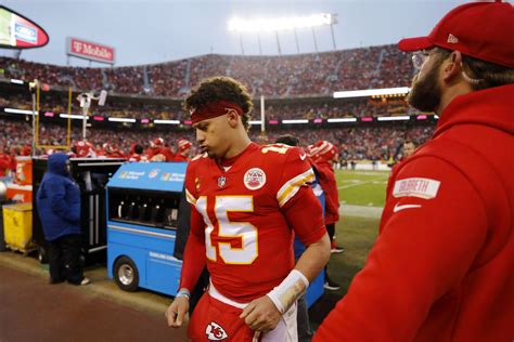 Patrick Mahomes Injury Status Chiefs Qbs Ankle Sprain Is Serious