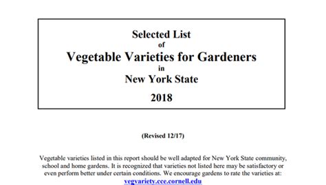 Cornell Cooperative Extension Vegetable Production