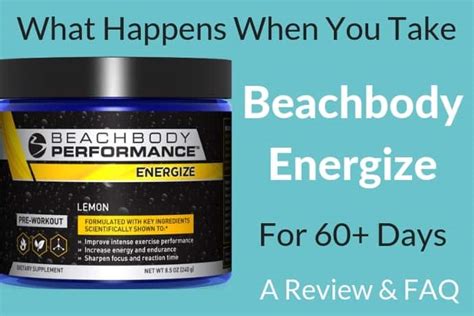 Honest Beachbody Energize Review And Faqs