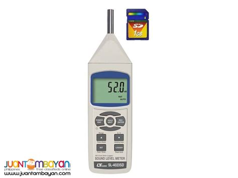 Sound Level Meter Noise Meter Datalogger CLASS Noise Recorder
