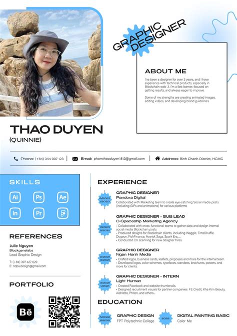 Duyên Phạm Thảo On Linkedin Opentowork Graphicdesigner Sharemycv