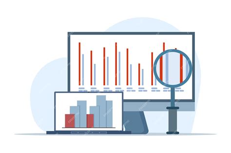 Premium Vector Illustration Concept Of Business Performance Data