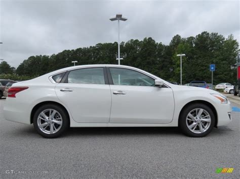 Pearl White 2013 Nissan Altima 25 Sl Exterior Photo 69071999