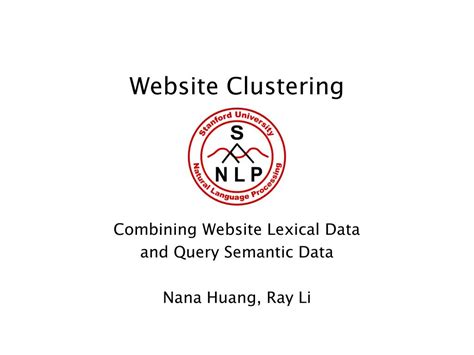 PPT Website Clustering PowerPoint Presentation Free Download ID 5444905