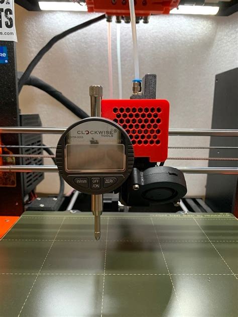 Slip On Dial Indicator Mount For Prusa Mk3s No Modification Or
