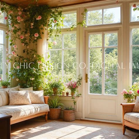 Spring Window Teams Background Etsy