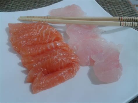 Sashimi De Salmão E Robalo Muito Saudável Receita Ricardo Guerra
