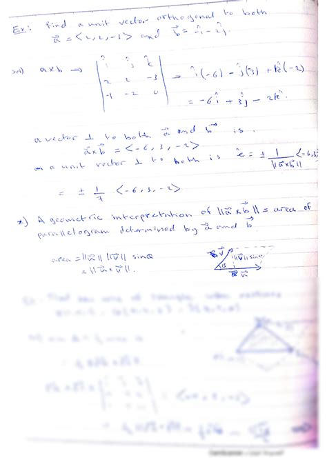 Solution Examples Of Unit Vectors Studypool