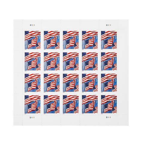 Usps 2022 Us Flags Forever Postage Stamps Stamps Store