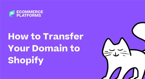 How To Transfer Your Domain To Shopify 2023 Ecommerce