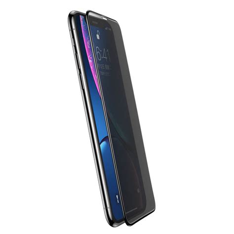 Película de Vidro 3D Baseus Anti Peeping Privacidade para Iphone XS Max