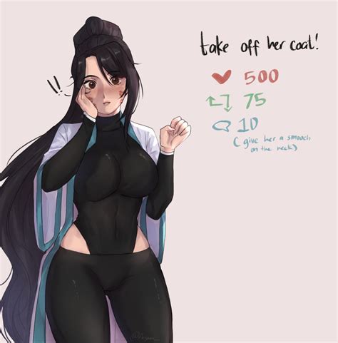 Rule 34 Big Breasts Black Hair Blush Feiyuu Female Female Only