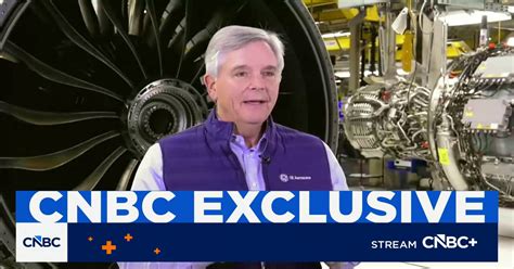 Ge Aerospace Ceo Larry Culp On Forecast Revenues Will Be Up Double Digits