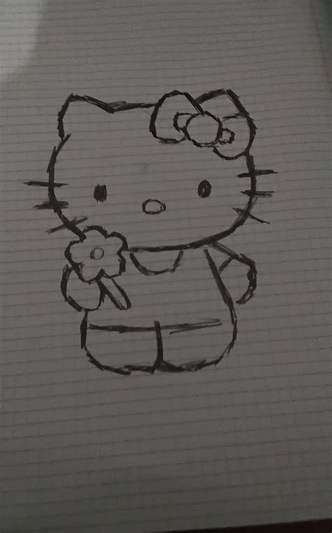 Hello Kitty Y2k Drawing
