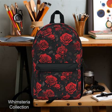 Floral Backpack Etsy